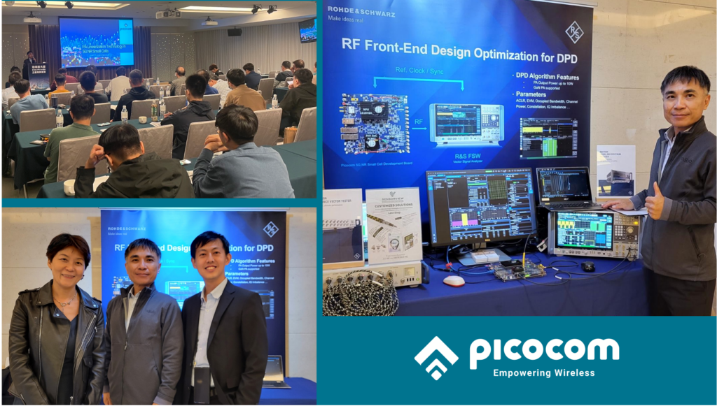 Picocom participates in Rohde & Schwarz Seminar Taipei – Picocom