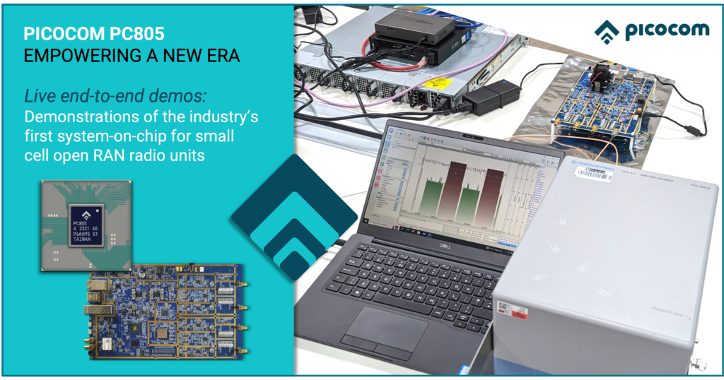 PC805 end-to-end live demo takes to the road – Picocom